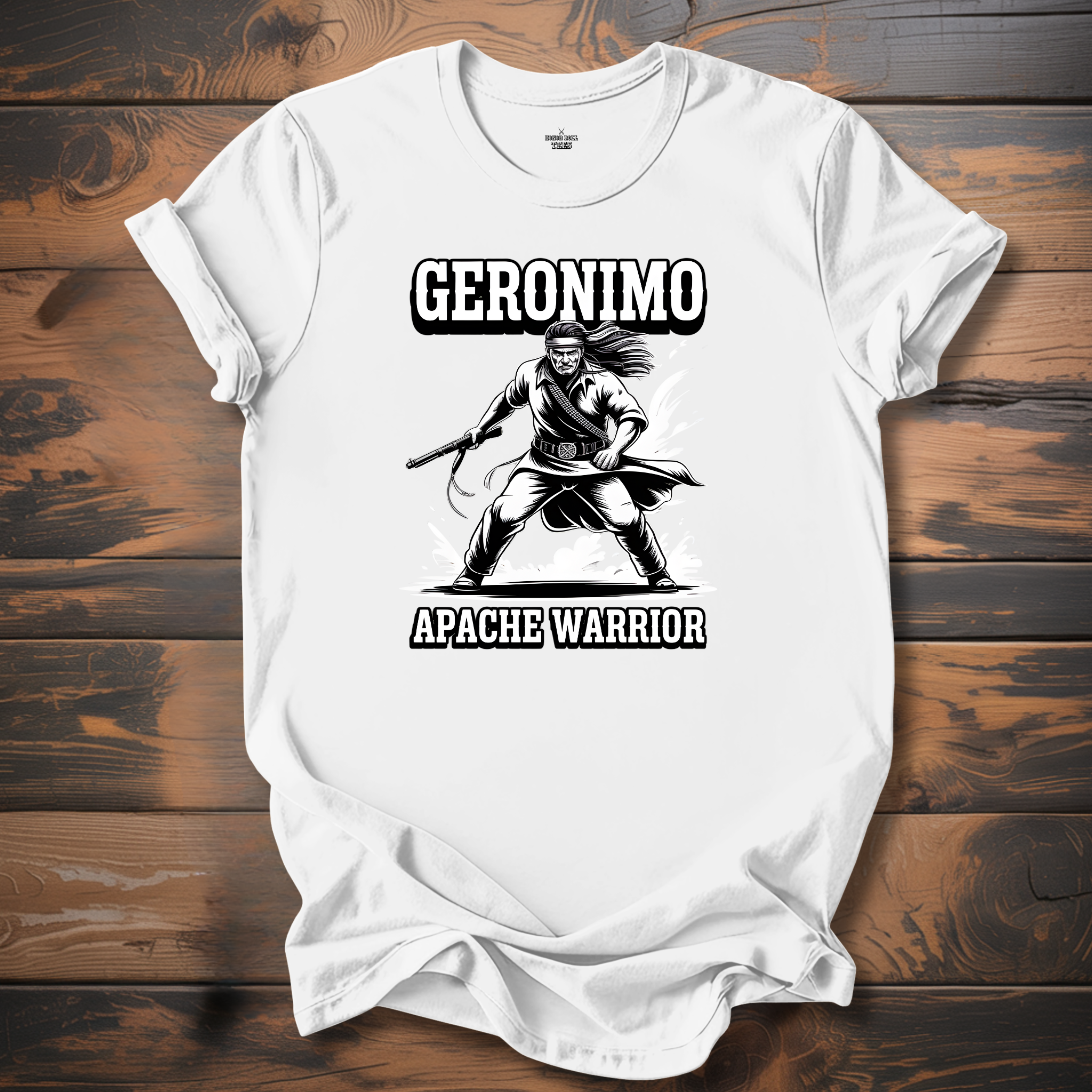 Geronimo Apache Warrior T-Shirt – HonorRollTees