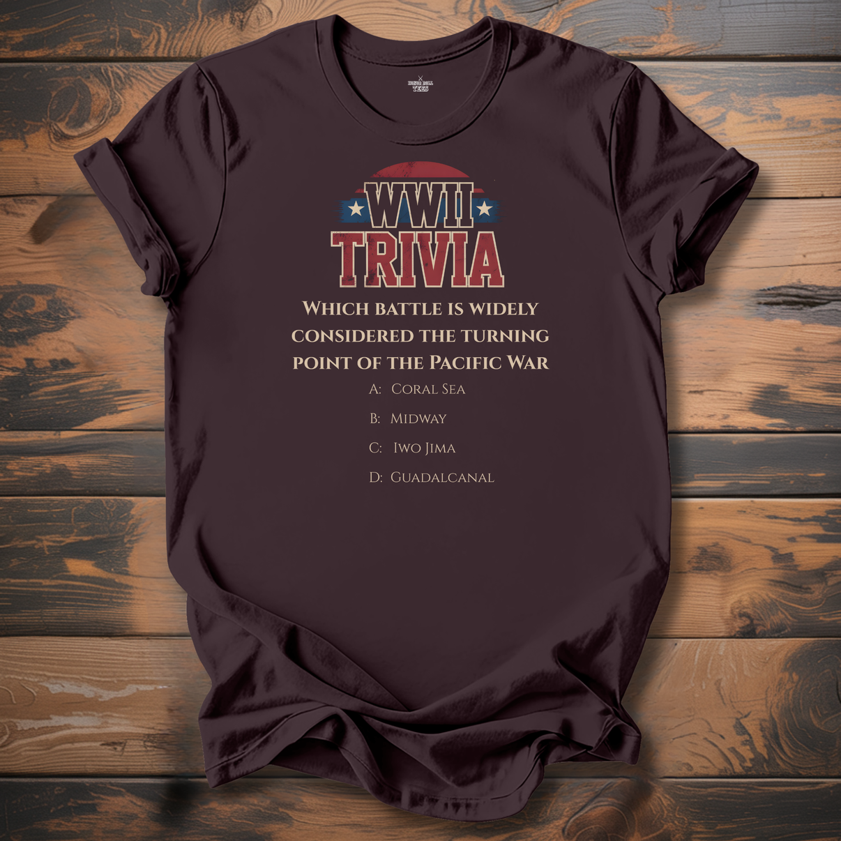 Pacific War Trivia T-Shirt – HonorRollTees